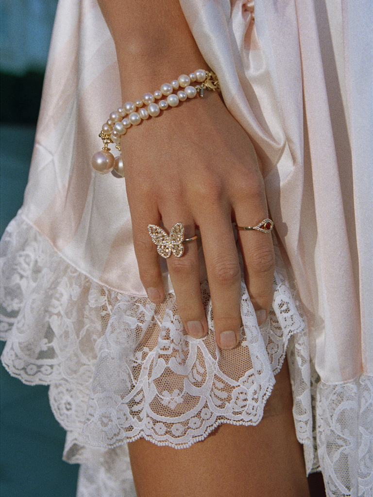 Vanessa Mooney - The Vanessa Ring - Rings - Silver / Butterfly...